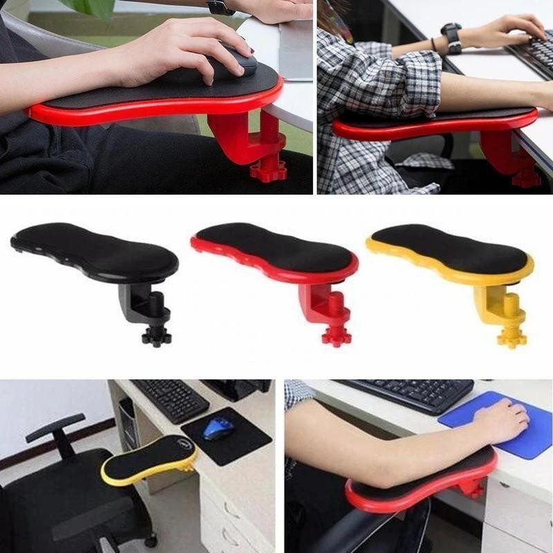 XPF Rotating Computer Arm Rest Pad Ergonomic Adjustable PC Wrist Rest ...