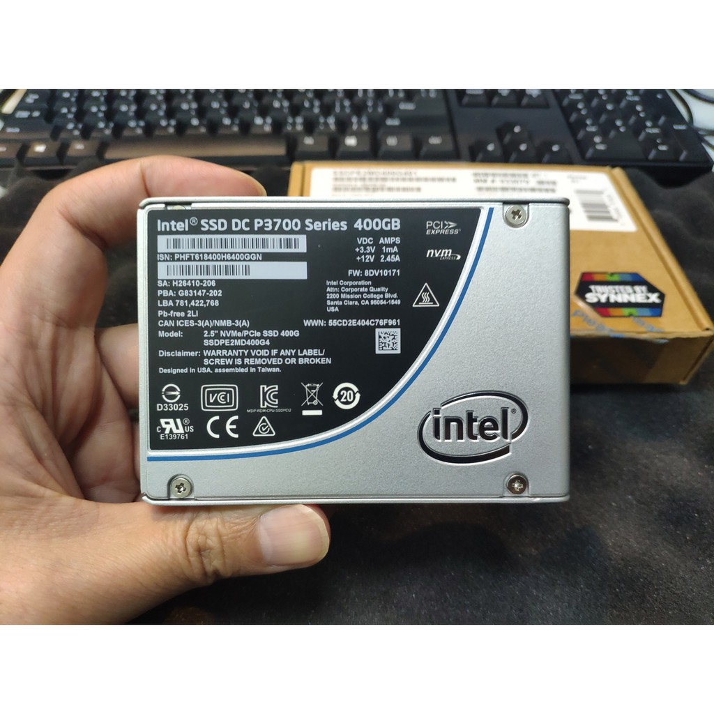 Intel SSD DC P3700 Series 400GB NVMe PCIE SSD 2.5 - gukeng23 - ThaiPick