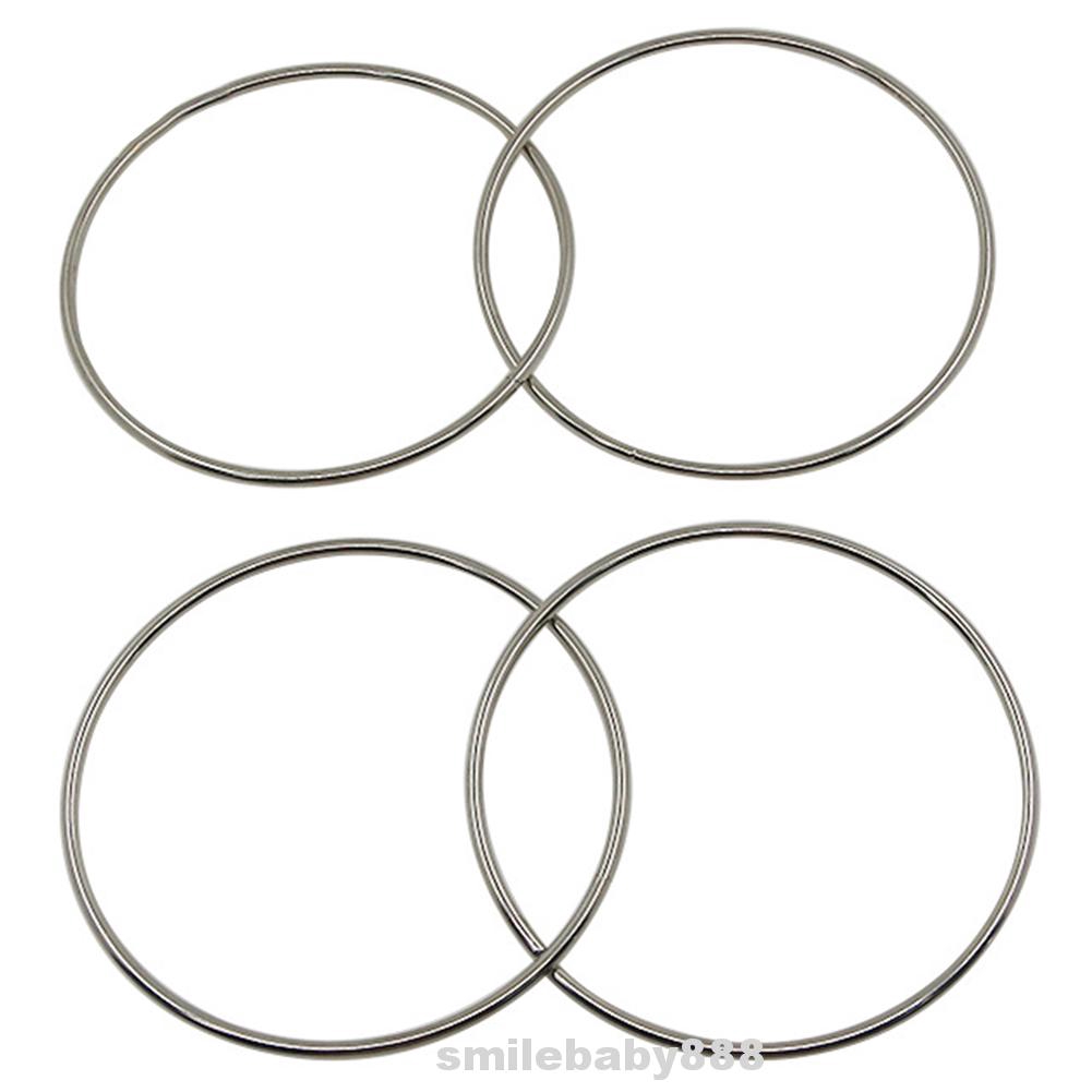 4pcsset Magic Prop Trick Linking Ring Magician Fun Show Performance ...