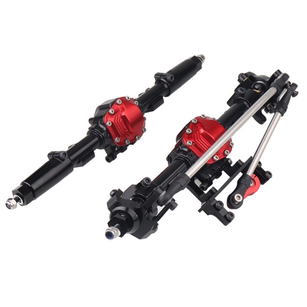 Fimonda Aluminum Alloy Front & Rear Axles สำหรับ AXIAL SCX 10 II 90046 ...