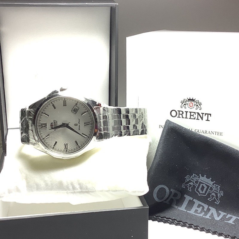 orient auto japan กระจกซัฟไฟร์กันรอยขีดข่วนเปลือยหลัง เรือนสแตนเลสสาย ...