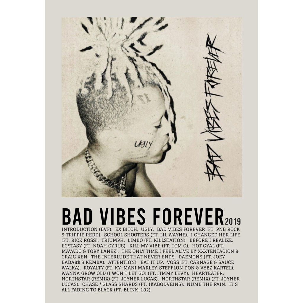 Xxxtentacion Bad Vibes Forever ถูกที่สุด พร้อมโปรโมชั่น มิย 2025 7618