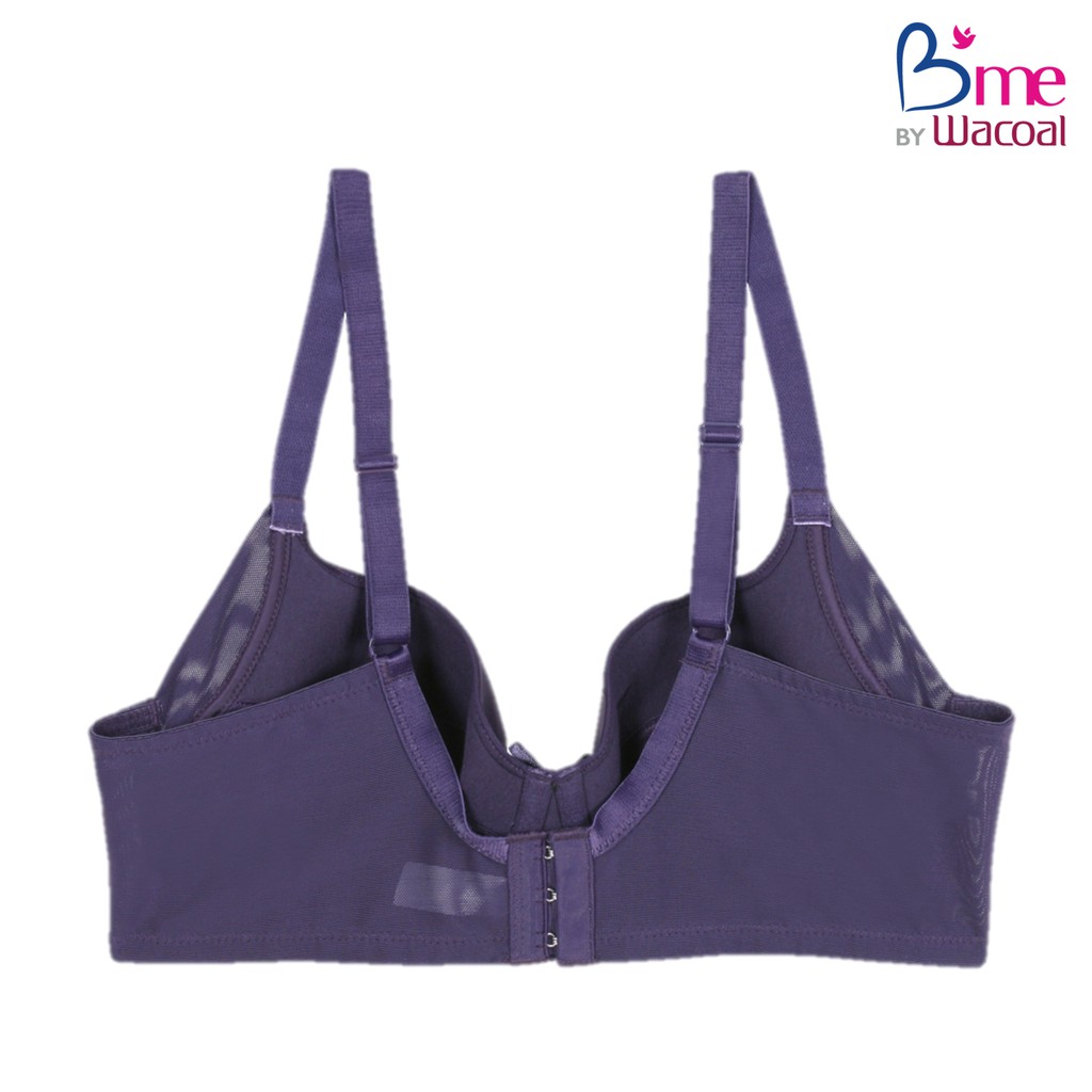 Bme เสื้อชั้นใน รุ่น ME1C82 สีม่วง สีน้ำเงิน สีน้ำตาลกลาง - bmebywacoal - ThaiPick