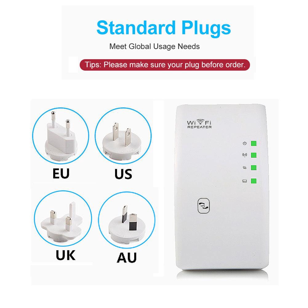 RY เครื่องขยายสัญญาณ 360 ° Wifi Extender 300mbps Wireless WiFi Repeater ...