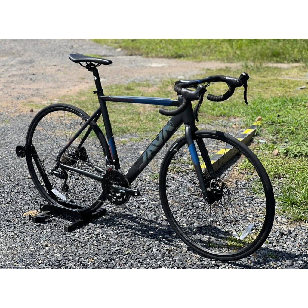 พร้อมของแถมเสือหมอบ JAVA RONDA Disc 18sp.แฮนด์ Integrated ทรง Aero (แถม ...