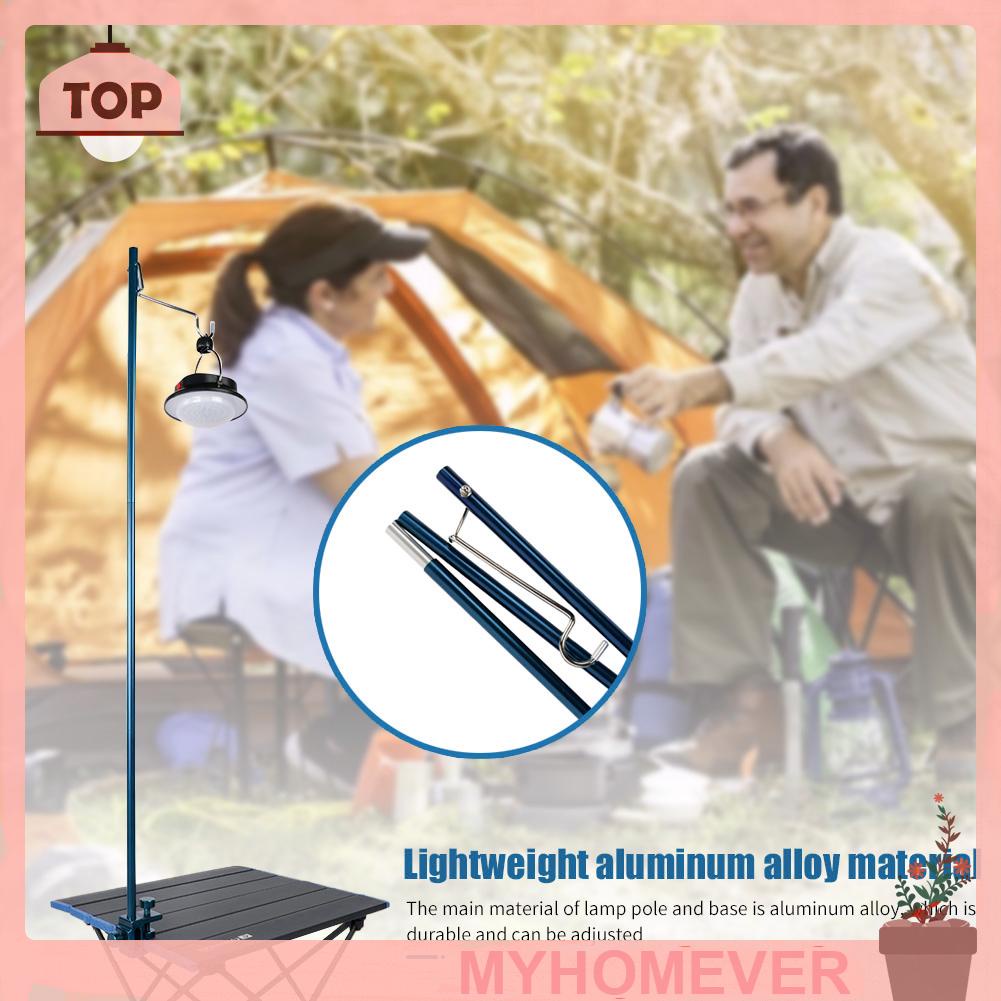 Foldable Lamp Hanger Holder Outdoor Camping Picnic Lantern Stand ...