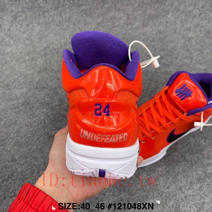 Nike Zoom Kobe 4 Section For 4 Generation Zk4 รองเท้าผ้าใบลําลองสําหรับ ...