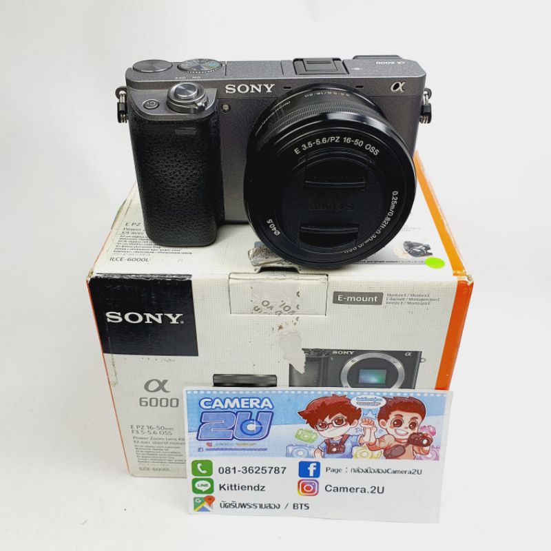 SONY A6000 + 16-50 full box | Shopee Thailand