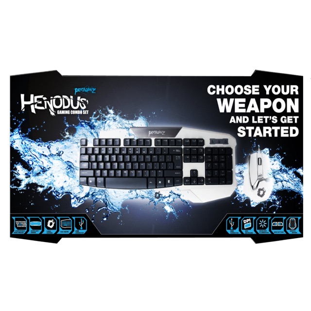 PentagonZ Henodus Gaming Combo Set | Shopee Thailand