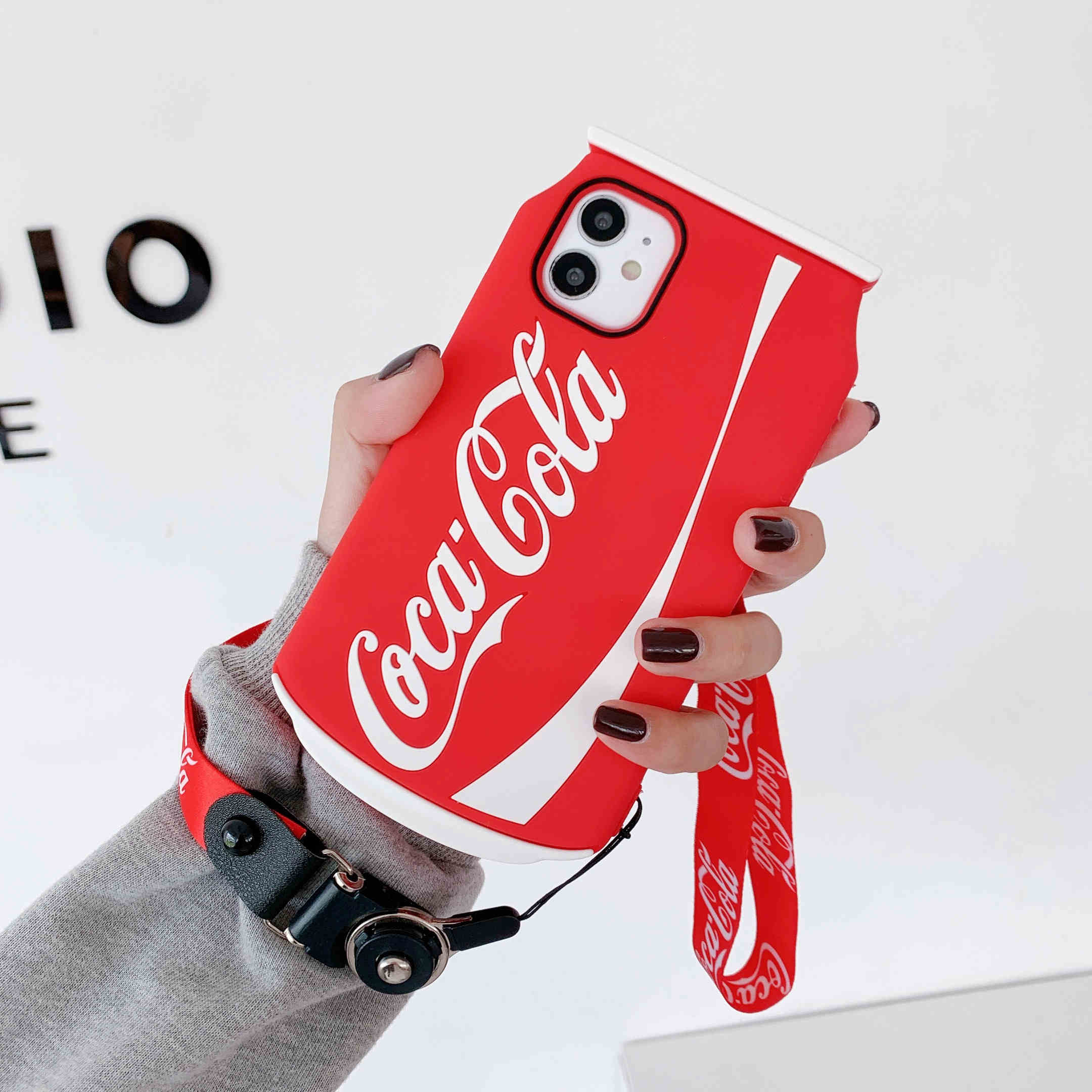 Coca Cola INS Cute Case For IPhone 11 Pro MAX 7 8 6 6s Plus XS MAX XR ...