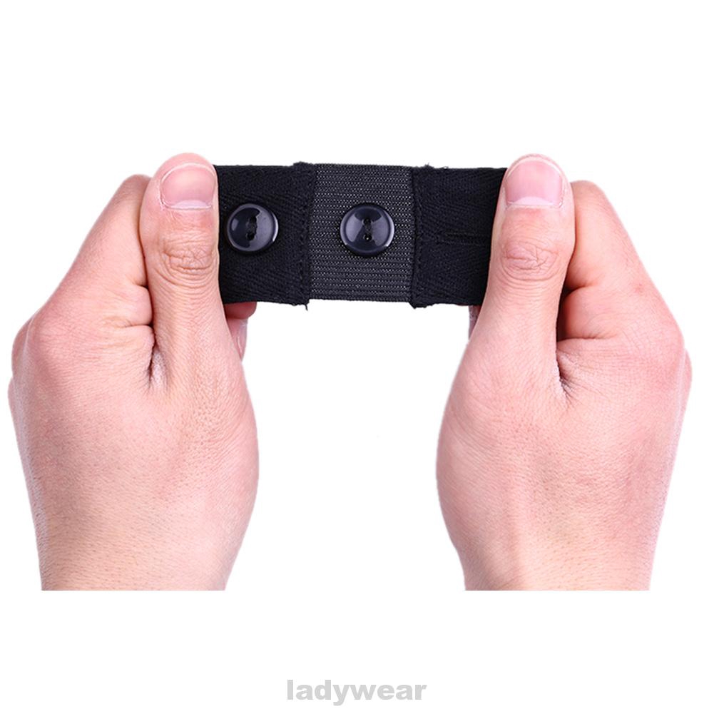 Buckle Elastic Band Stretchable Lengthening Tight Waist Belt Extender ...