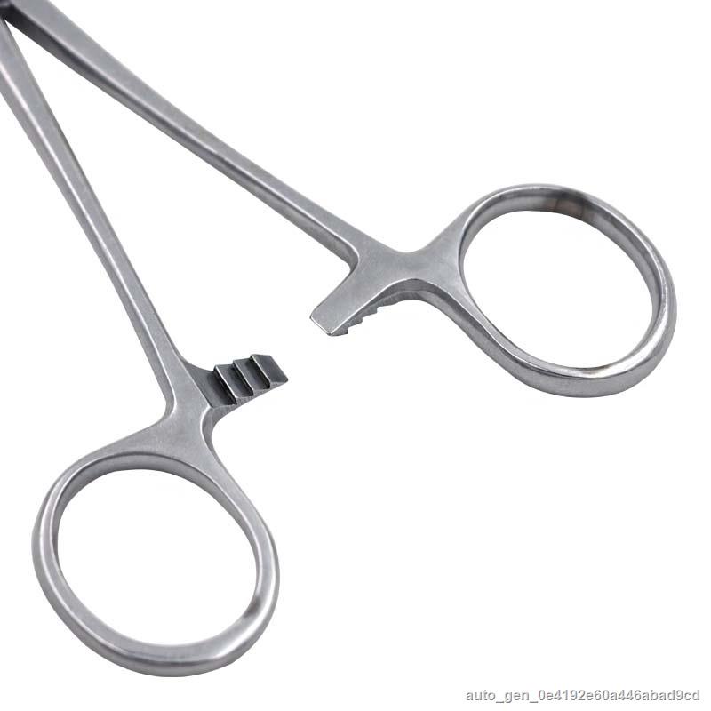 Dental Needle Holder Pliers Stainless Steel Forceps Orthodontic Tweezer ...