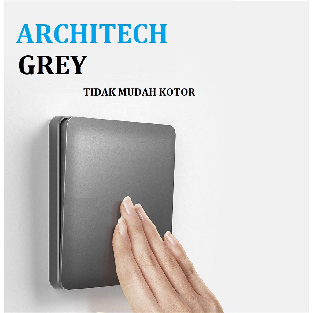 Architech Gray A63 Infinity สวิทช์ / ซ็อกเก็ต / สวิทช์ / สวิทช์บ้าน ...