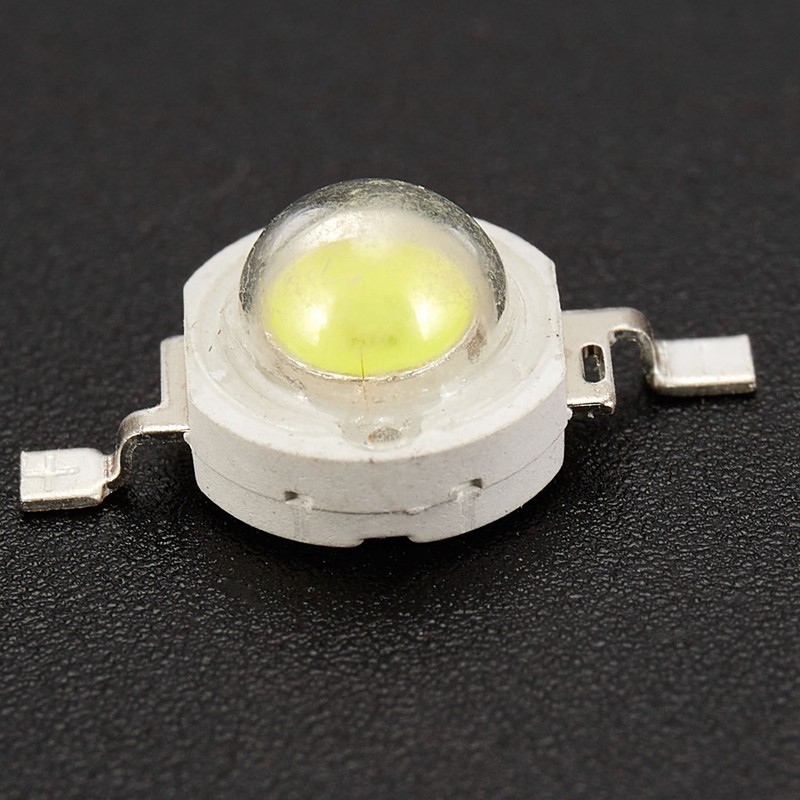 50 ชิ้น 1 W ไดโอดไฟ Led พลังงานสูงสีขาว 1 วัตต์ 3v - 3 . 4 V ...