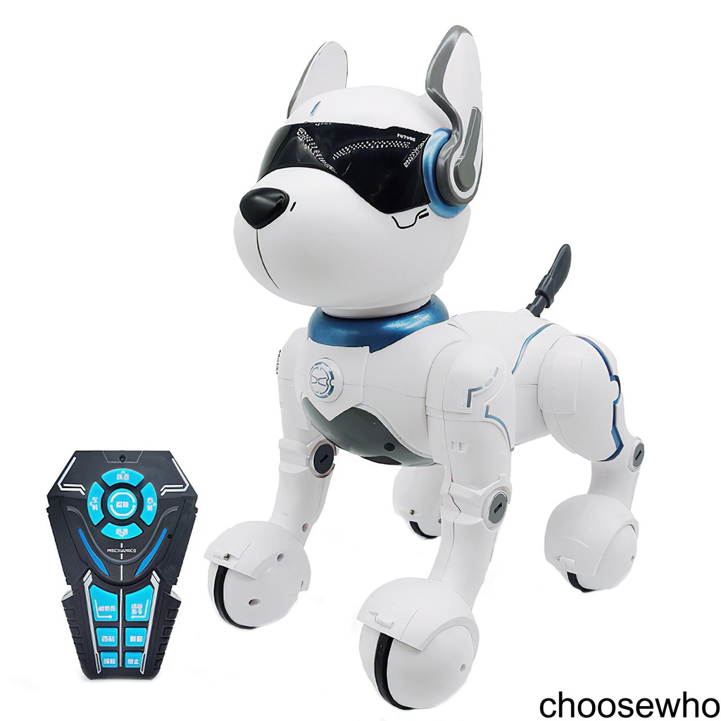 [CHOO] Remote Control Robot Dog Toy RC Robotic Stunt Puppy Imitates ...