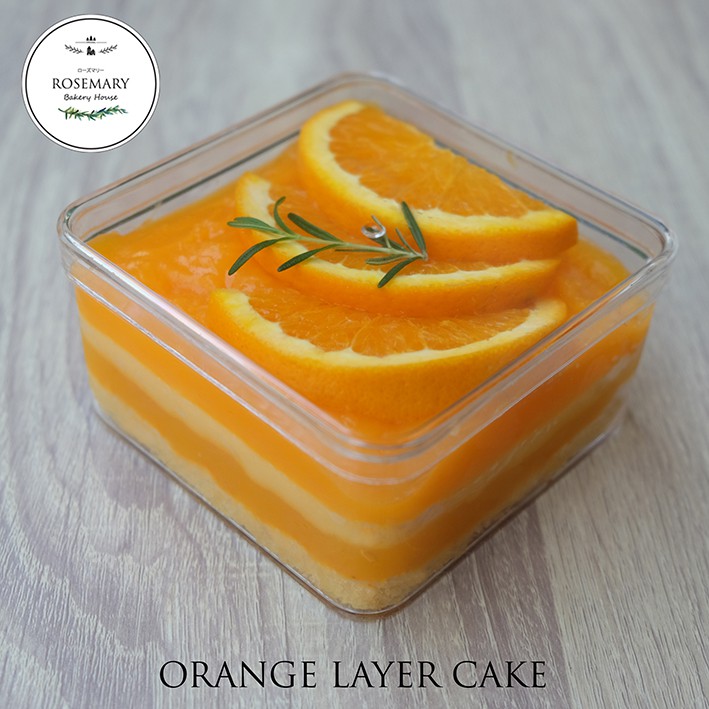ORANGE CAKE BOX Orange Cake Box - เค้กส้มแบบกล่อง (นน.1 ปอนด์) 2-3 ชั้น ...