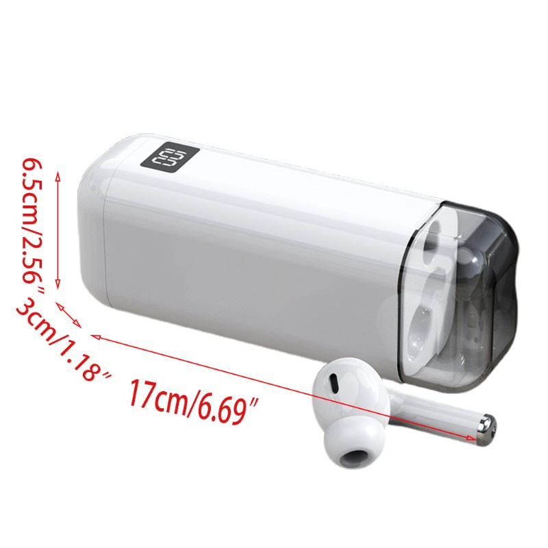 HOLD Mini Power Bank Wireless Single Ear TWS Bluetooth Earphone Stereo ...