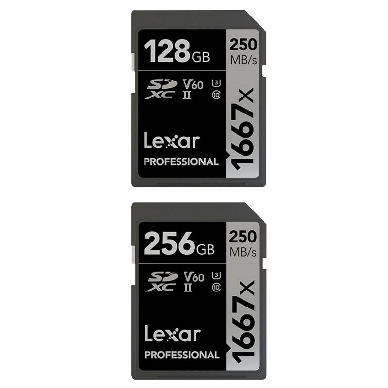 LEXAR SD card 1667X 32G 64GB 128G 256GB Canon DSLR nikon digital camera ...
