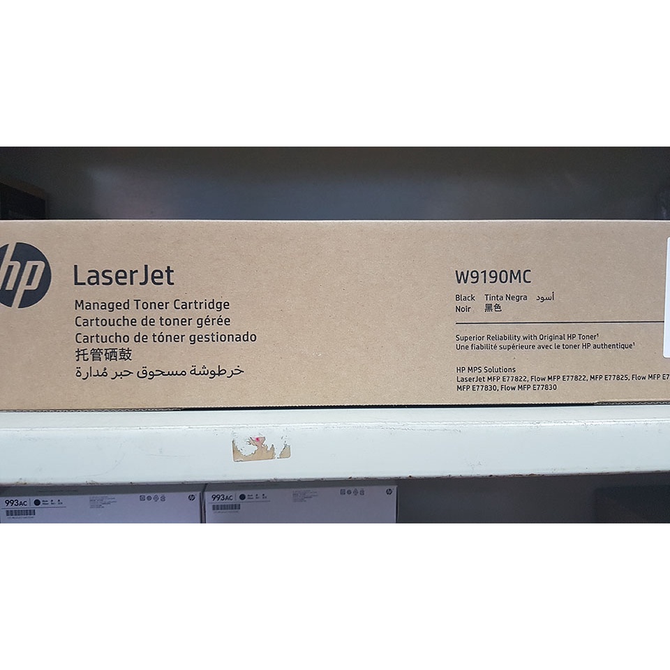 Toner HP COLOR LASERJET E77825/77830 สีดำ/ฟ้า/เหลือง/ชมพู | Shopee Thailand