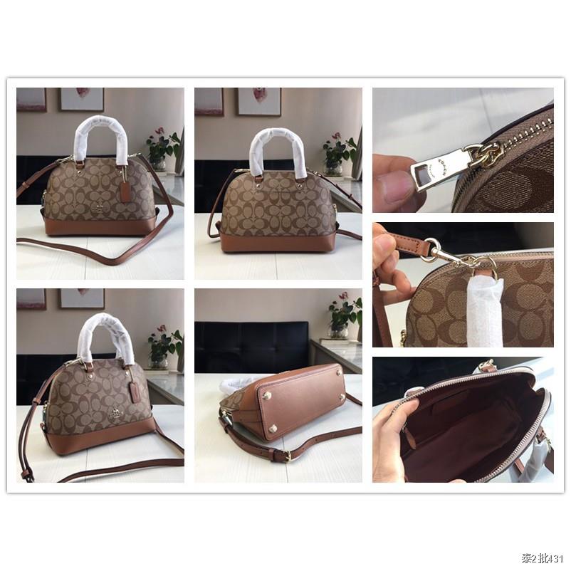 ใหม่Coach แท้ coach นางสาว กระเป๋าถือ ถุงเชลล์ F57493 58295 27583 ...