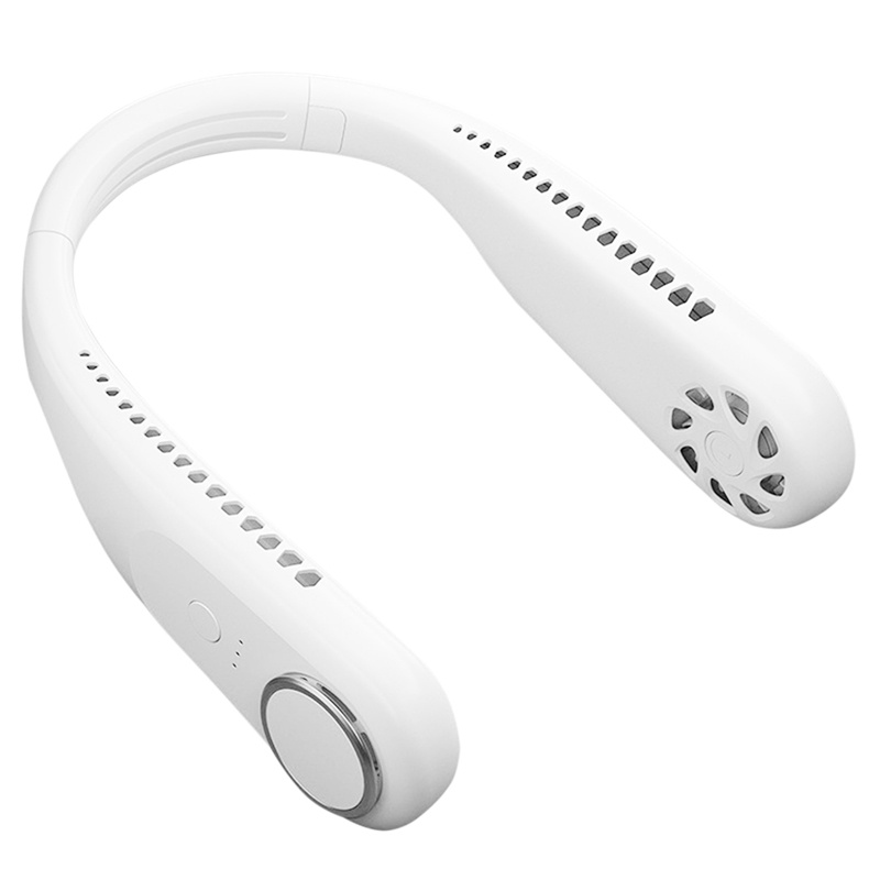 wPortable Neck FanFoldable Hands Free Bladeless Neck Fan Wearable ...