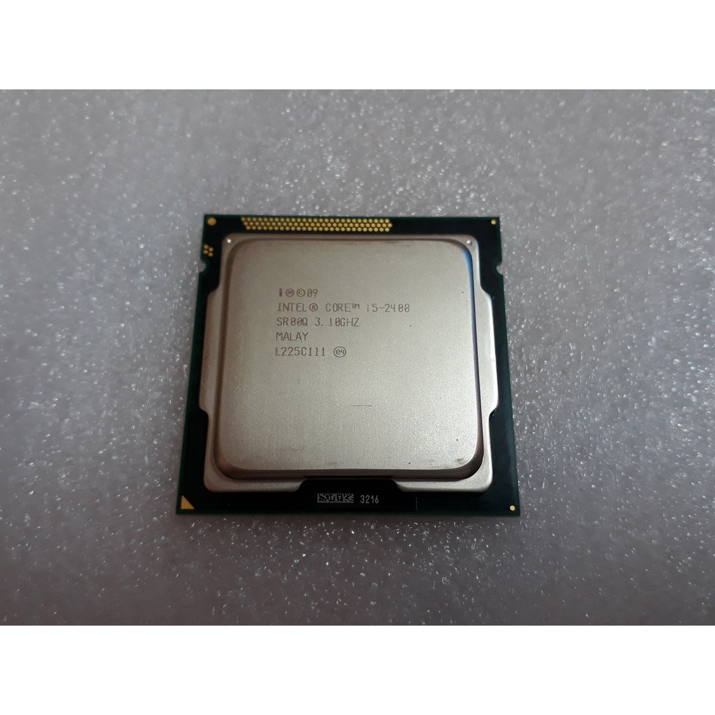 CPU INTEL 1155 Core i5-2400 (6MB cache 3.10GHz-Turbo 3.40GHz) 4คอร์ 4เท ...