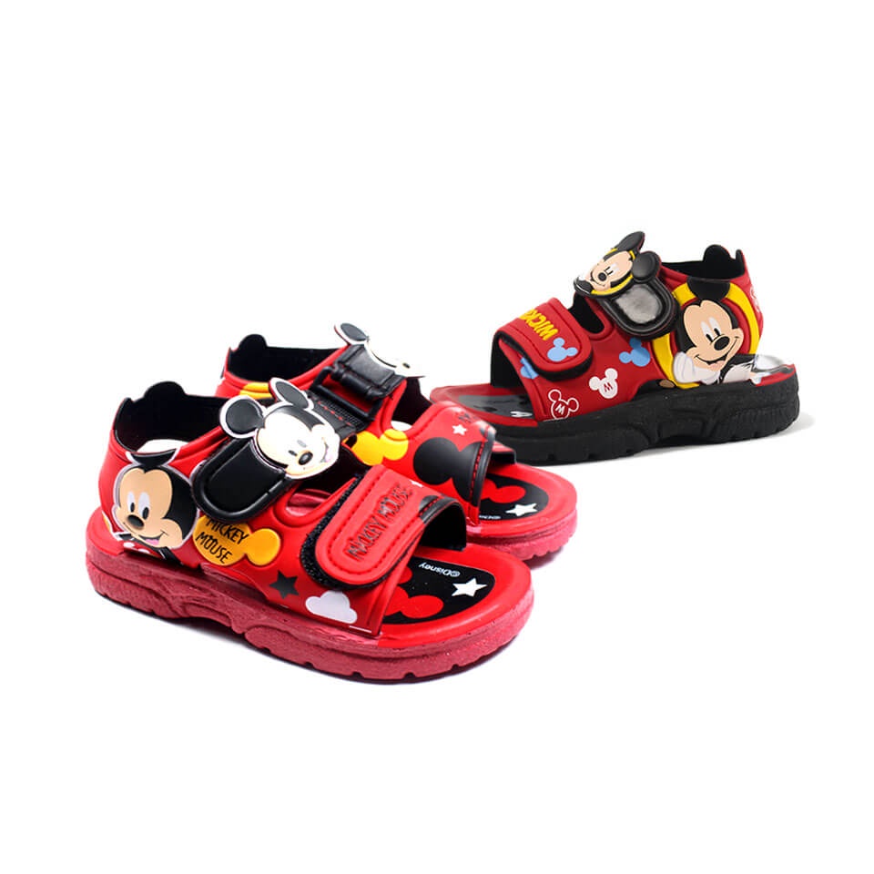 Kenta MK 98 รองเท้ารัดส้นเด็ก ลายการ์ตูนดิสนีย์ มิกกี้เมาส์ มินนี้เมาส์ รองเท้าเด็กหญิงเด็ก ...