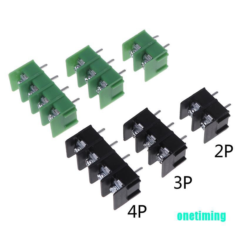 CheeseArrow 10Pcs 7.62 mm KF7.62 - 2P 3P 4P Screw Terminal Block ...
