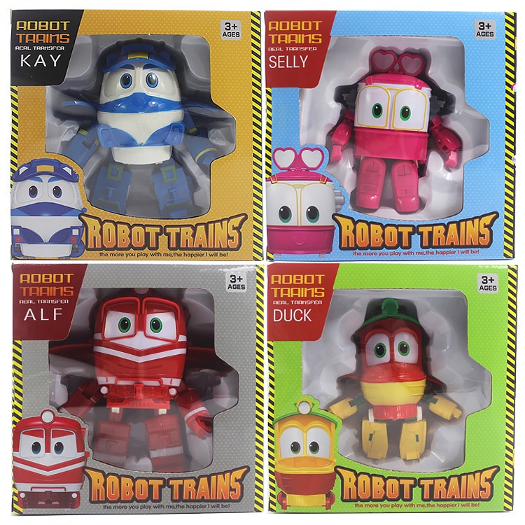 หม้อแปลงไฟฟ้า4cs/set Robot Tra Transformation Anime Figures Toy VC RT ...