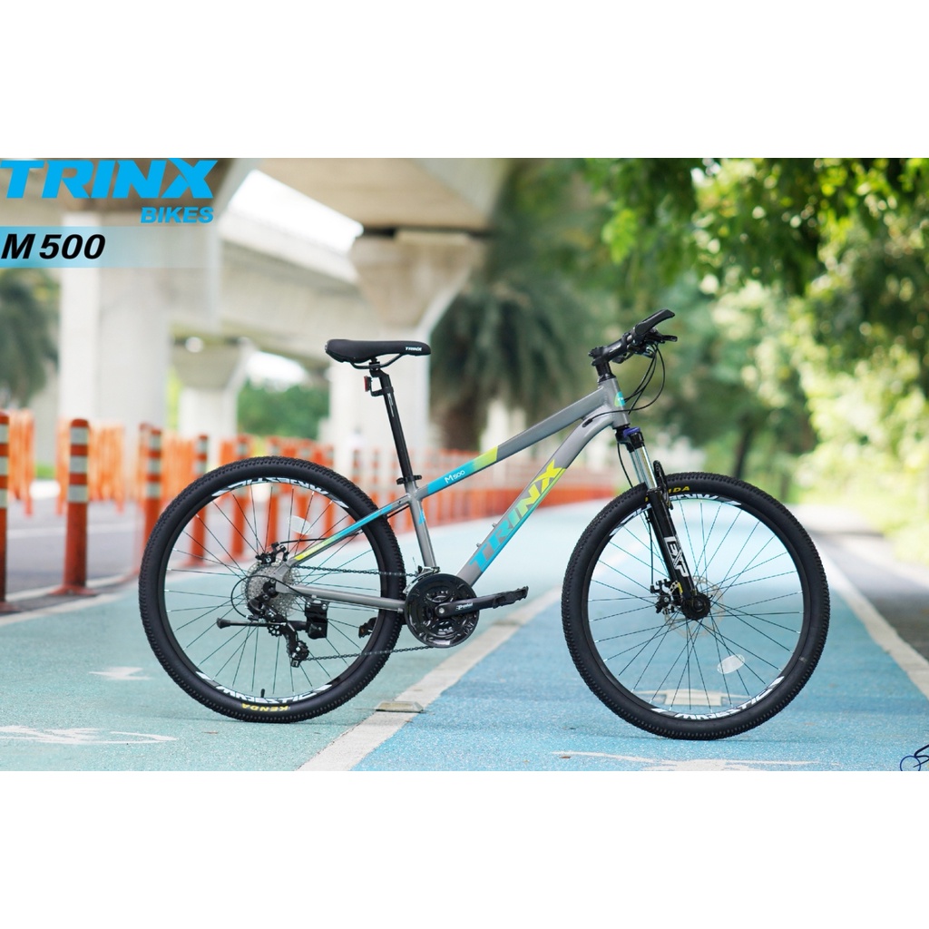 จักรยานเสือภูเขา TRINX M500 ล้อ 26 นิ้ว เกียร์ 24 สปีด เฟรมอลูมิเนียม ...