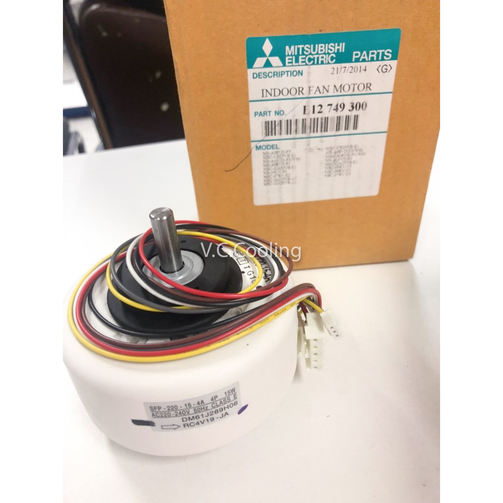 Mitsubishi Electric มอเตอร์คอยเย็น รุ่น MS-S09UV MS-S09XV MS-S09WV MS ...