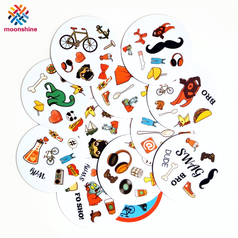 Board Games Find Point Spot Game Find It Cards for Children Family ...