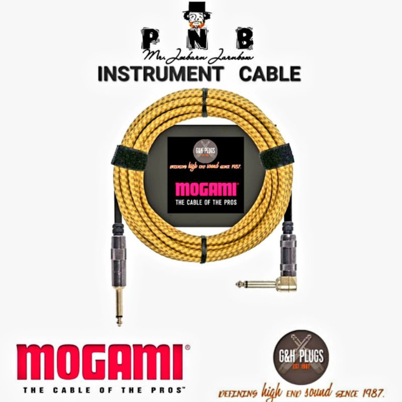 PNB INSTRUMENT CABLE สายสัญญาณเสียงเครื่องดนตรี รุ่น GRANDMASTER ( PLUG ...