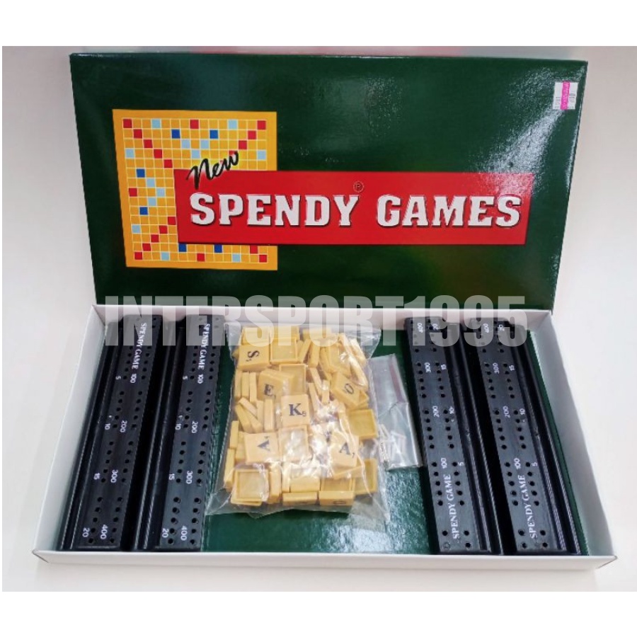 เกมส์ สเปนดี้ Spendy บอร์ดเกม เกมต่อคำศัพท์ภาษาอังกฤษ - intersport1995 ...