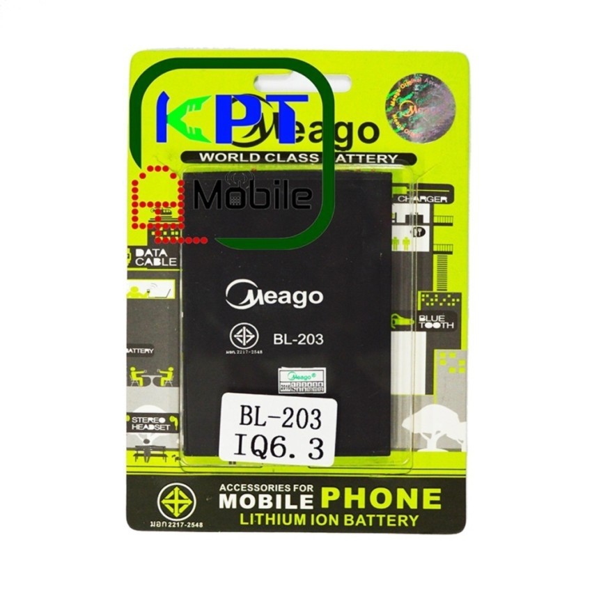 แบตเตอรี่ ไอโมบายIQ6.3 BL-203 (i-mobile IQ6.3) #1210 | Shopee Thailand