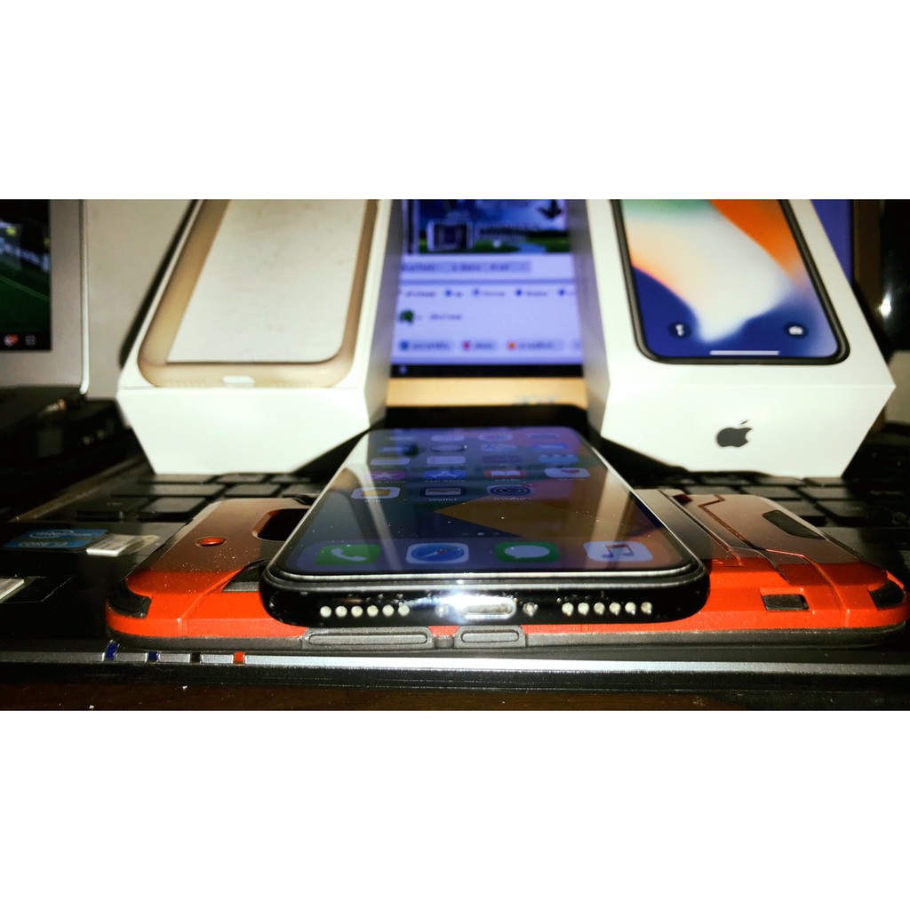 Apple iPhoneX Black 64G สวยไร้รอย พร้อมใช้ ปกติทุกอย่าง ไม่ติดปัญหาใดๆ aaJS ...