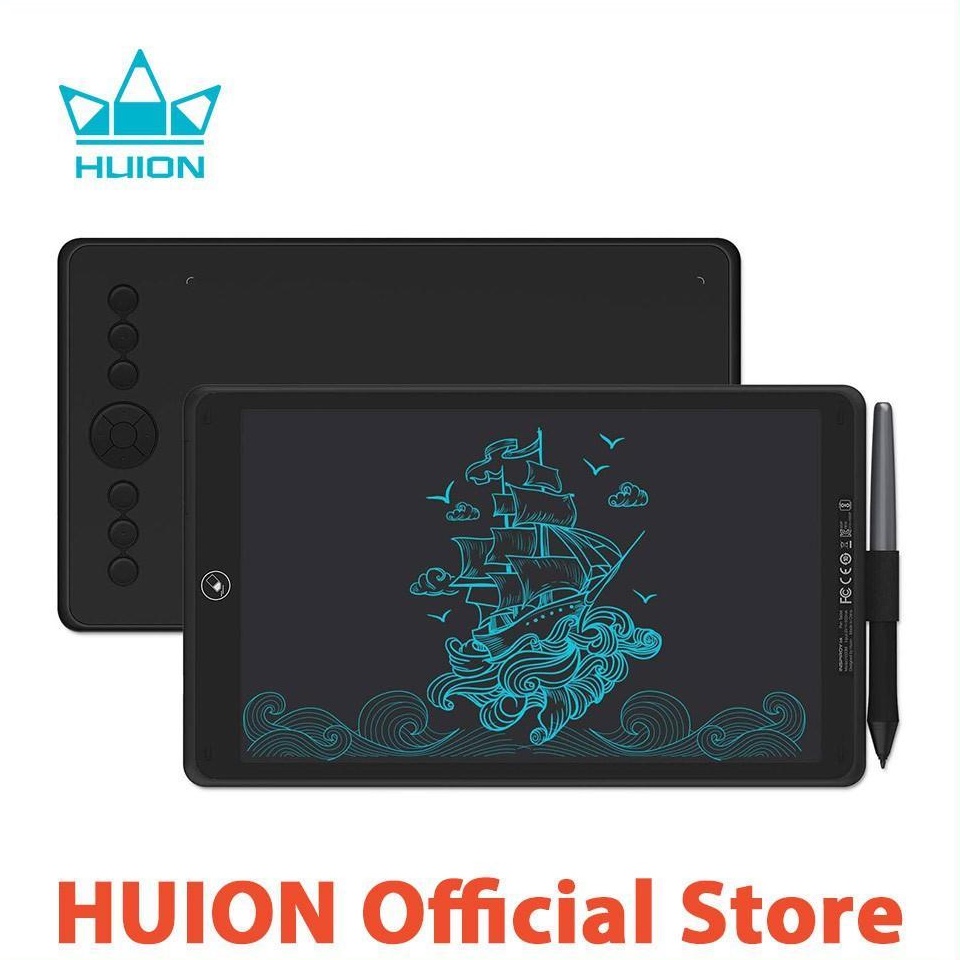 Huion Inspiroy Ink Digital Table H320M Drawing Tablet 10x6 Inch Dual ...
