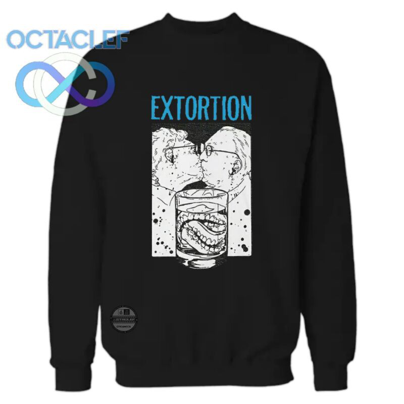 Octaclef เสื้อกันหนาวพิมพ์ลาย Dtg Music Band Extortion สําหรับผู้ชายและ ...