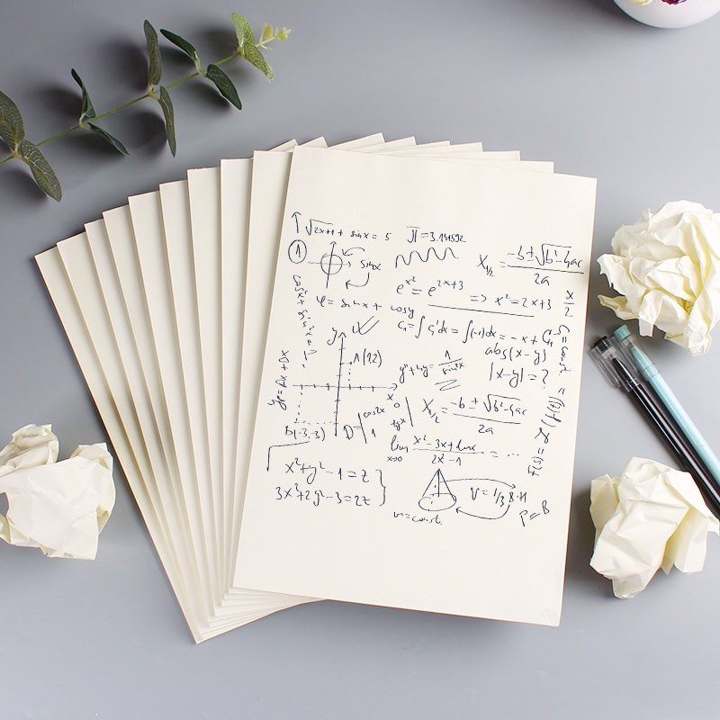 10 affordable draft paper drafts for students to use blank calculation ...