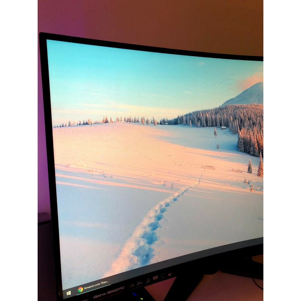 MSI Optix Mag27C 27" 144hz 1080p Curved LED Gaming Freesync Monitor ...