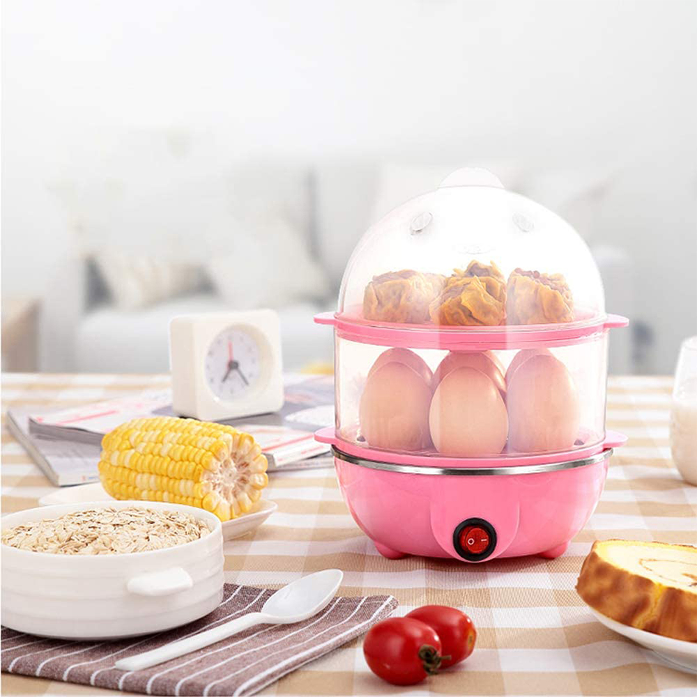 Egg Cooker 12-tier Large 14 Eggs Capacity Electric Auto Off Egg Maker ...