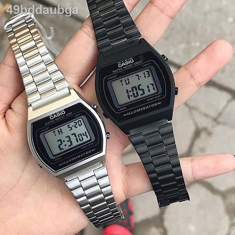 [พร้อมส่ง] ☽♙แท้ Cmg นาฬิกา CASIO DIGITAL VINTAGE รุ่น B640WD-1A B640WC-5A , B640WB-1A B640WB-1B ...