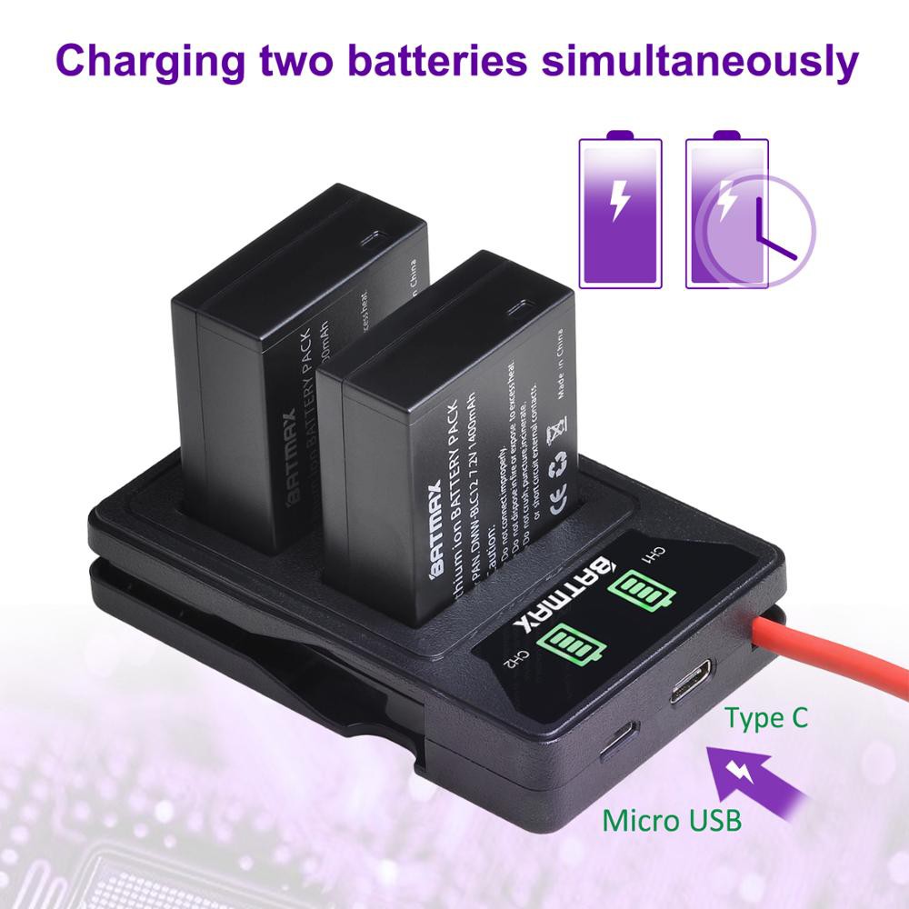 เเบตเตอรี่ เเท่นชาร์จ DMW-BLC12 BLC-12 blc12 battery charger เเบตกล้อง ...