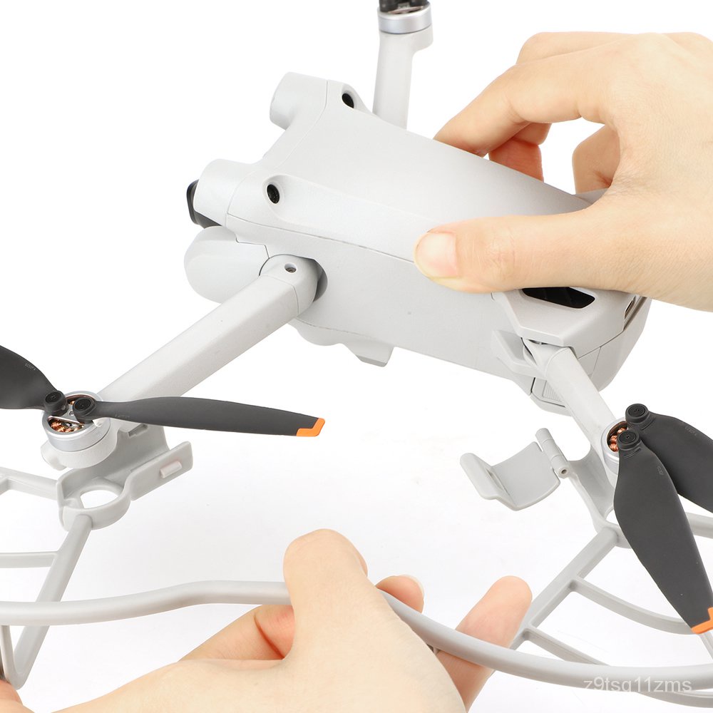 กรงป้องกันใบพัดสำหรับ DJI Mini 3 Pro Landing Gear Integrated Propellers ...