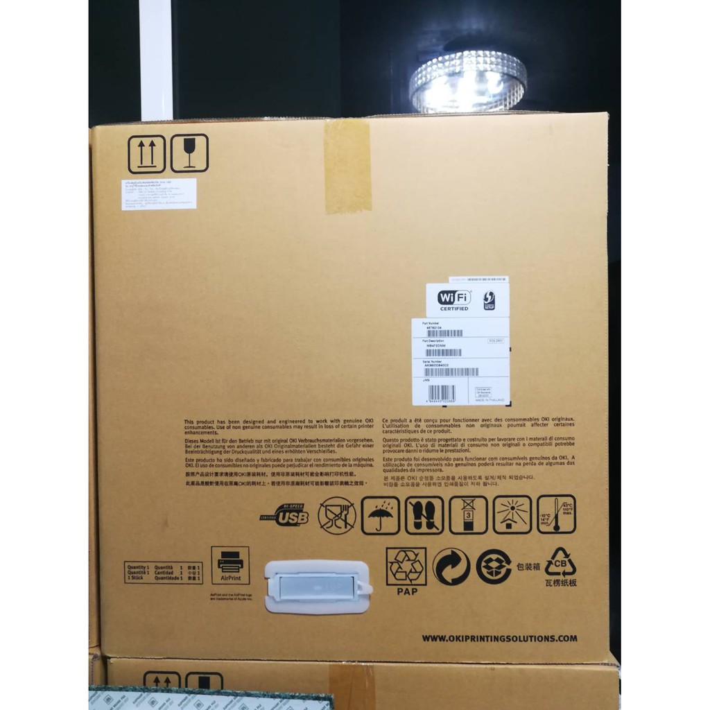 45762104 OKI LED Mono MFP Printer MB472dnw - pk_osupply - ThaiPick