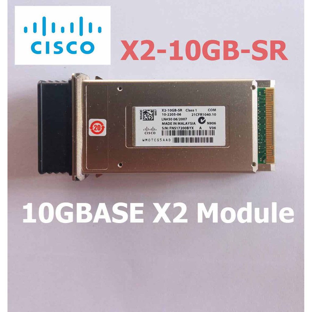 Cisco X2-10GB-SR V06 10GBASE-SR Ethernet X2 transceiver Module for MMF ...