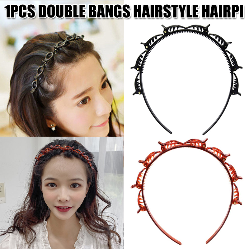 Fantastic789 Braided Hair Clip Burst Pin Hairdo Bring Hair Hoop Multi ...