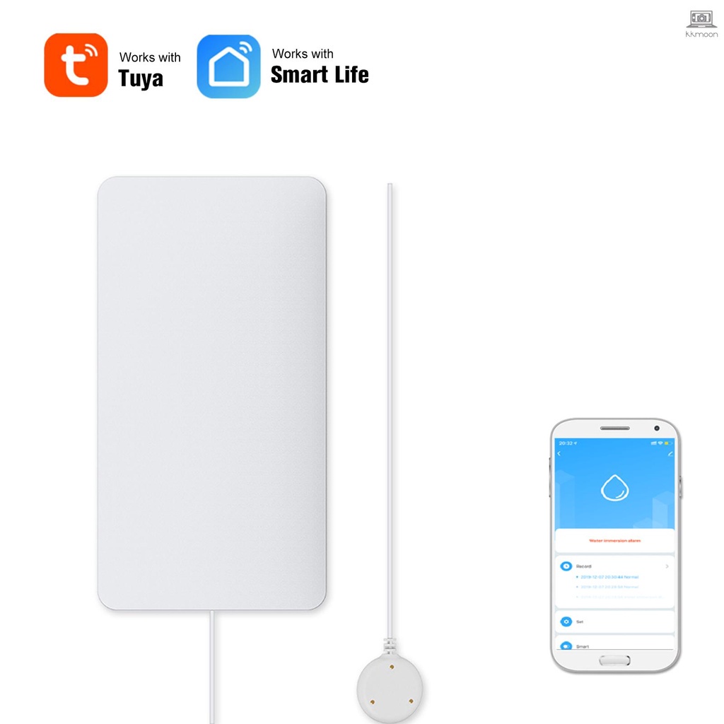 WIFI Water Leak SENSOR น้ำรั่ว Intrusion Detector Alert ระดับน้ำ ...