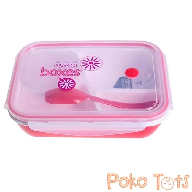 Yoo Yee 415 กล่องอาหารกลางวัน Yooyee Bento กล่องอาหารกลางวัน 4 ช่อง ...