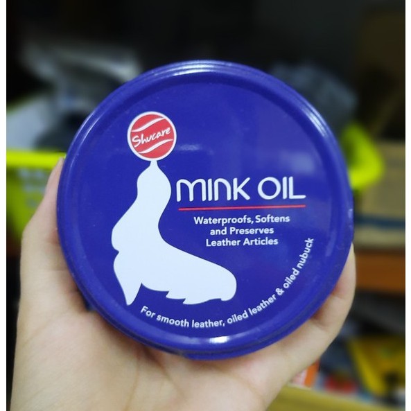 Mink Oil 100 ml. น้ำยาขัดรองเท้า มิ้งค์ออยล์ บำรุงรักษารองเท้า 100 มล. ...